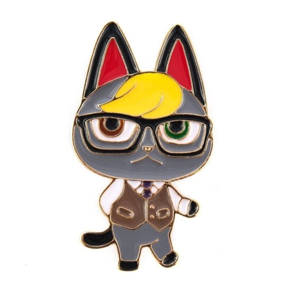 Jewelry | Raymond Animal Crossing Villager Enamel Pins Ac Acnh Acnl ...